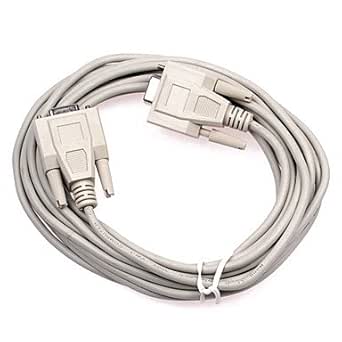 Amazon.com: Male to Male DB 9pin Serial Port Connecting Cable (3 m ...