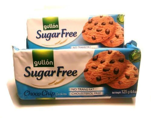 Amazon.com: Gullon Sugar Free Choco Chip Cookies - 2 Packs (2 Pack ...
