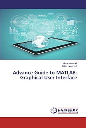 Advance Guide to MATLAB: Graphical User Interface : Jamshidi, Nima, Heshmati, Milad: Amazon.in ...