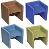 Amazon.com: Cube Chairs - Soft Colors (Set of 4): Home & Kitchen