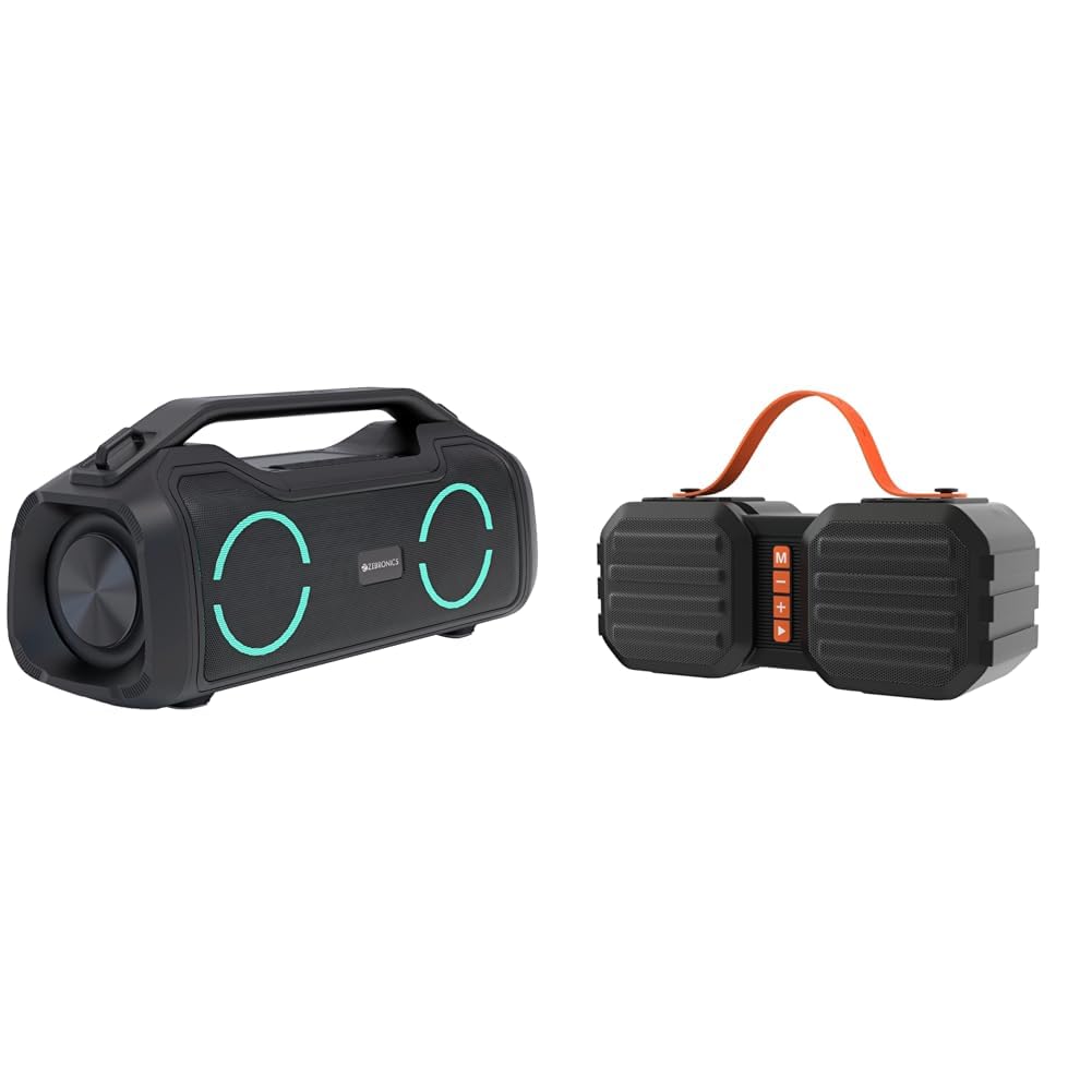 ZEBRONICS Zeb-Sound Feast 500 Bluetooth 5.0 Portable Speaker with 70W ...