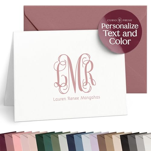 10 Best Monogrammed Thank You Cards for 2025: Stylish and Personalized ...