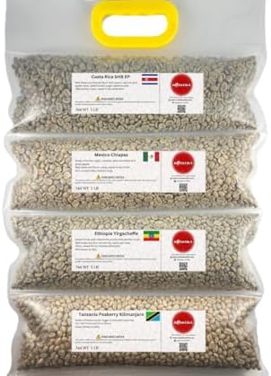 Amazon.com : Roastika - Unroasted Coffee Bean - 4lb (pack of 4 ...