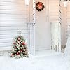 Amazon.com: Flocked Christmas Tree 30 inch Prelit 2 Set Pathway Porch ...