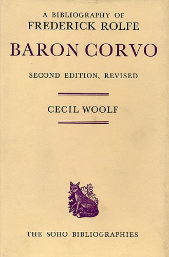 Amazon.co.jp: Bibliography of Frederick Rolfe, Baron Corvo : Woolf ...