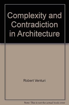 Complexity and Contradiction in Architecture | Amazon.com.br