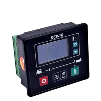 Amazon.com: JZRYQJGJ Controller DCP-10 Module Diesel Genset Controller DCP10 Self-starting ...