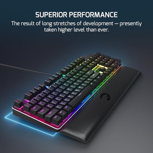 Snapklik.com : GAMEPOWER Ogre RGB Mechanical Gaming Keyboard