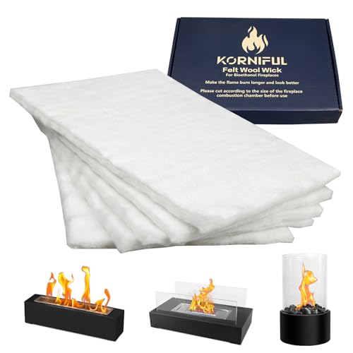 Tornado Tabletop Fire Pit with Ceramic Wool Wick - Smokeless Fireplace ...