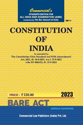 Buy Constitution of India (AIBE) Book Online at Low Prices in India | Constitution of India ...