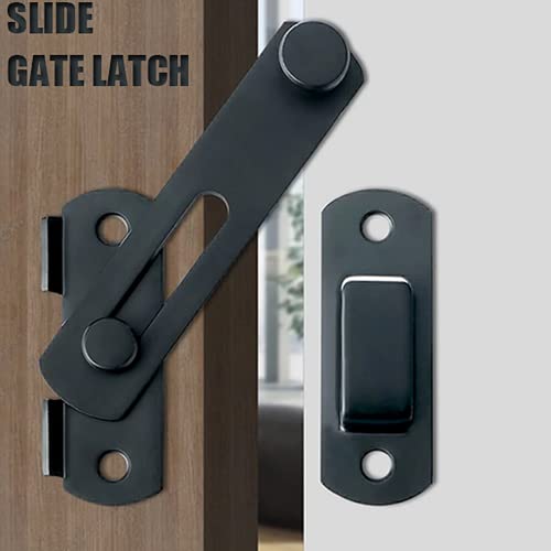 HuYiGGZ 2 Pieces Door Lock Latch Sliding Lock Bolts Flip Bolt Screw ...
