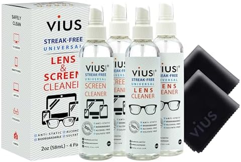 Amazon.com: Lens and Screen Cleaner Kit by Vius - Safely Cleans Phones ...