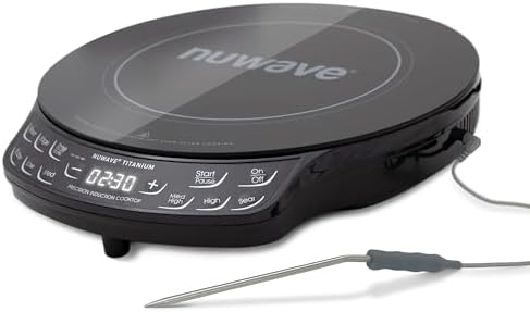 Amazon.com: Nuwave Pro Chef Induction Cooktop, Portable, Large 8 ...
