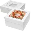 Amazon.com: Mcfleet 12x12x6 Inch Cake Boxes 16pcs Bakery Boxes for Tier ...
