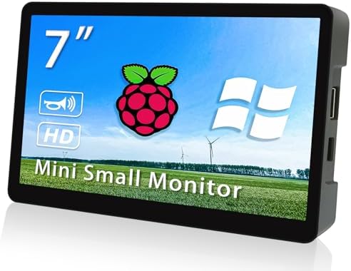 Amazon.com: HAMTYSAN 7 Inch Raspberry Pi Screen 800x480 Small HDMI ...