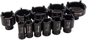 Neilsen 11-Piece Special Socket Set for Grooved Nuts, 22-75 Mm CT4231 ...