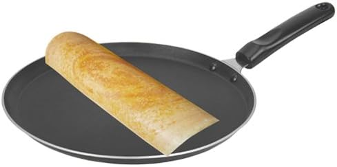 Non Stick Tawa, 230 mm, Steel+Roti Chimta Pack of 1+Roasting Jali (18.5 ...