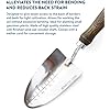 Amazon.com : Burpee 26" Stainless Steel Durable Trowel with 20" Long ...