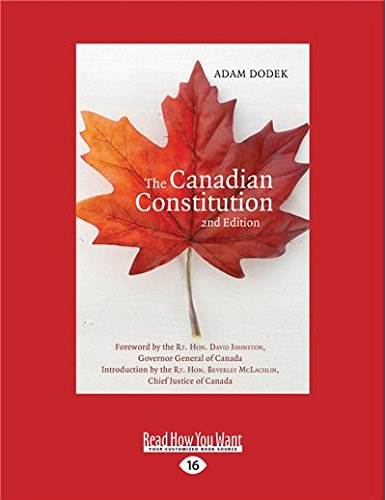 Buy The Canadian Constitution: 2nd Edition Book Online at Low Prices in ...