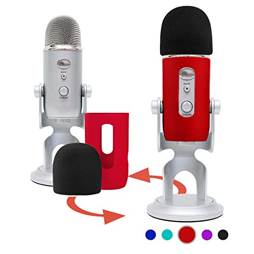 Snapklik.com : YOUSHARES Microphone Windscreen Foam - Mic Cover Pop ...