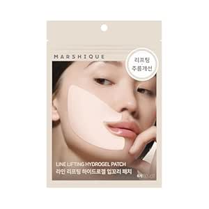 Amazon.com : Marshique Line Lifting Hydrogel Smile Line V Line Patches - Korean Tension Up ...