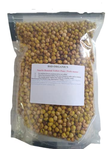 BSD Organics Snacks Roasted Yellow Peas / Peele matar / Mancal Pattani ...