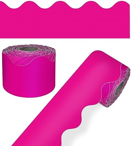 Amazon.com: Whaline 164ft Spring Easter Bulletin Board Borders Glitter ...