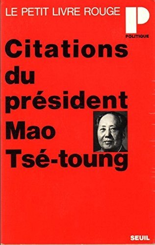Amazon.fr - le petit livre rouge/ citations du president mao tse toung ...