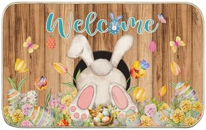Amazon.com: Briarwood Lane Easter Gnomes Doormat Insert - 30" x 18 ...