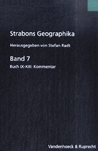 Strabons Geographika Band 7 (German Edition): Radt, Stefan ...