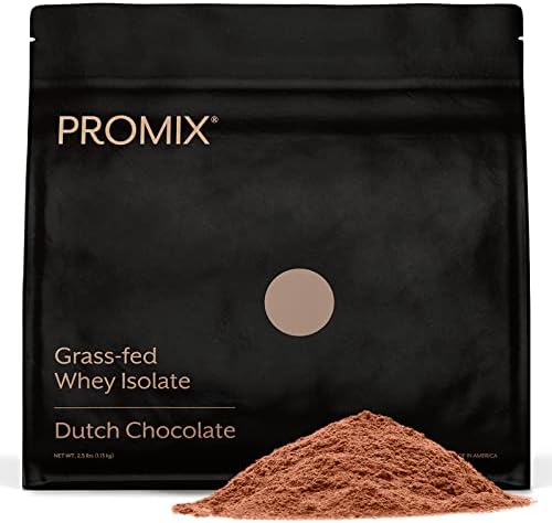 Amazon.com: Promix Whey Protein Isolate Powder, Chocolate - 2.5lb ...