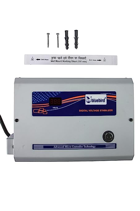 bluebird 4KVA Digital Voltage Stabilizer with 160-270 V Digital Voltage ...