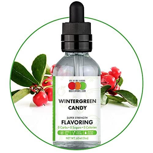 Amazon.com: OOOFlavors Wintergreen Candy Flavored Liquid Concentrate (2 ...