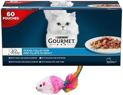 Gourmet Perle Ocean Collection Mini Fillets in Gravy 60 x 85g (5100g ...