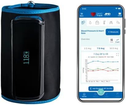 Amazon.com: A&D Medical UltaConnect Smart Blood Pressure Monitor for ...