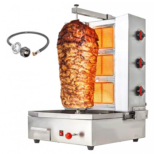 Li Zhen 3 Burners Shawarma Machine Commercial Chicken Shawarma Machine ...