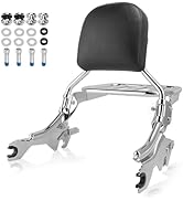 Amazon.com: Eumti Luggage Rack for Softail, Backrest Holdfast Sissy Bar ...