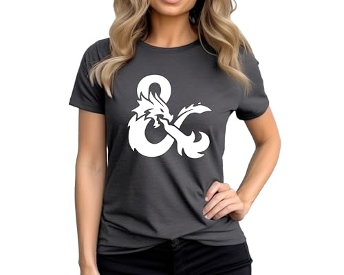 Amazon.com: D&D Shirt, DM Shirt, D20 Tshirt (3XL, Dark Gray Heather ...