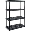 Amazon.com: Gracious Living 4 Shelf Unit, Heavy-Duty Shelving Storage ...