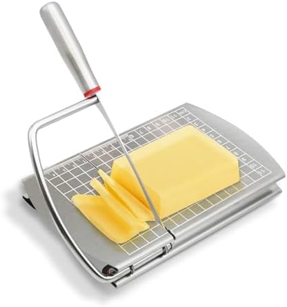 Amazon.com: Stainless Steel Cheese Slicer, Cheese Cutter with Blade ...