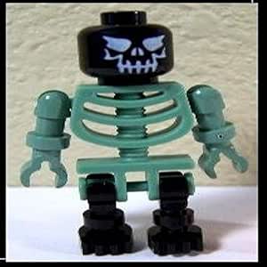 LEGO Skeleton Minifigure in Green and Black from Harry Potter Set ...