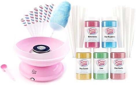 Amazon.com: Cotton Candy Express Floss Sugar Variety Pack with five ...