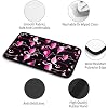 Amazon.com: THOEWONG Bright Pink Flamingo Car Armrest Cover Pad ...