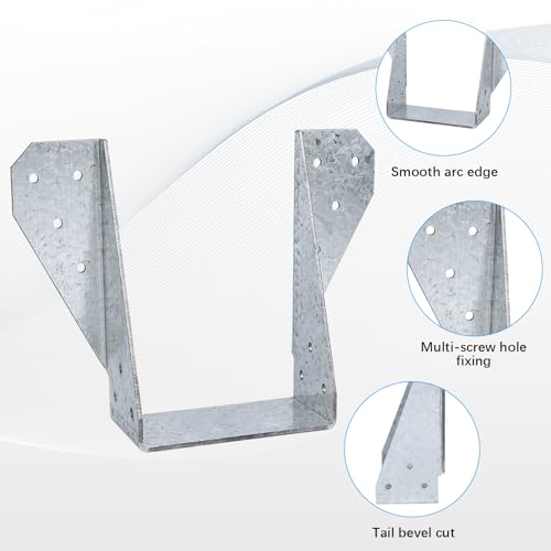 Snapklik.com : LukLoy 4x6 Joist Hanger 14 Gauge Galvanizing Face Mount ...