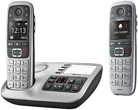 Gigaset E560A & E560HX - 2 DECT-Mobilteile mit Anrufbeantworter ...