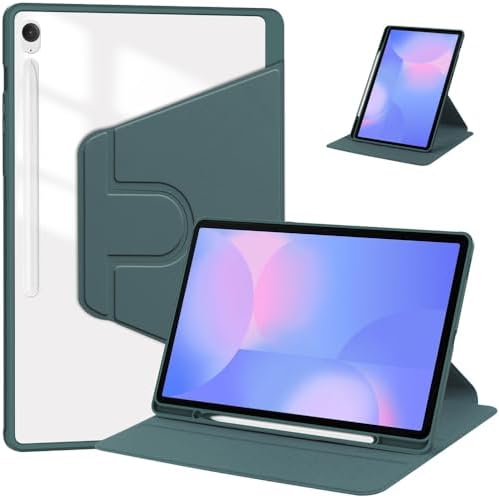 360 Rotating Acrylic Case for Samsung Galaxy Tab S10 FE+ S10 FE Plus 13 ...