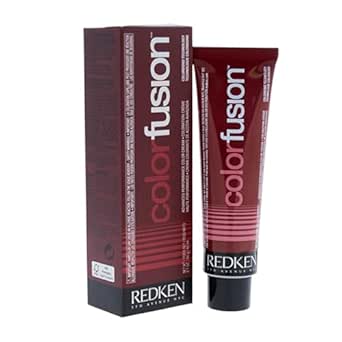Amazon.com: Redken Color Fusion Advanced Performance Cream, 5rv Red ...