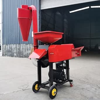 Amazon.com: 4500W220V Straw Cutting Machine Chaff Cutter Silage Cutter ...