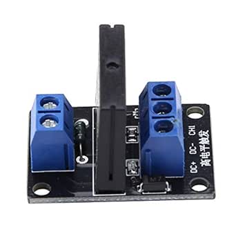 1 Channel SSR Board, DC 5 12V 1 Channel High Level Trigger Solid State ...