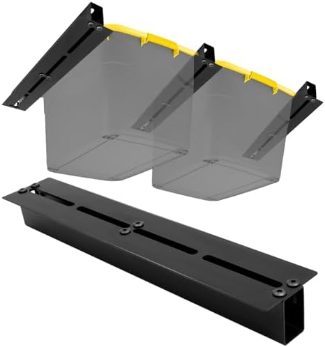 Amazon.com: TORACK Garage 16" Studs Ceiling Bin Storage Rack, Overhead ...